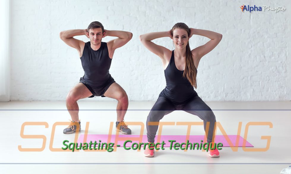 Squatting - Correct Technique - Alpha Physio